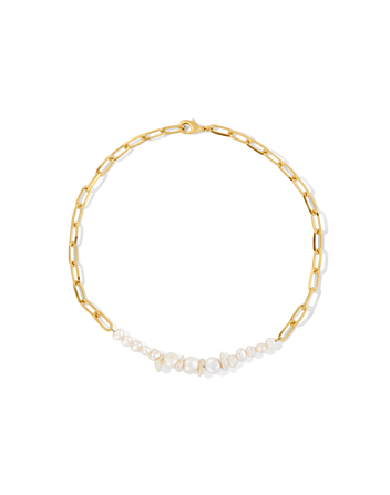 Chunky Pearl Necklace – James Michelle