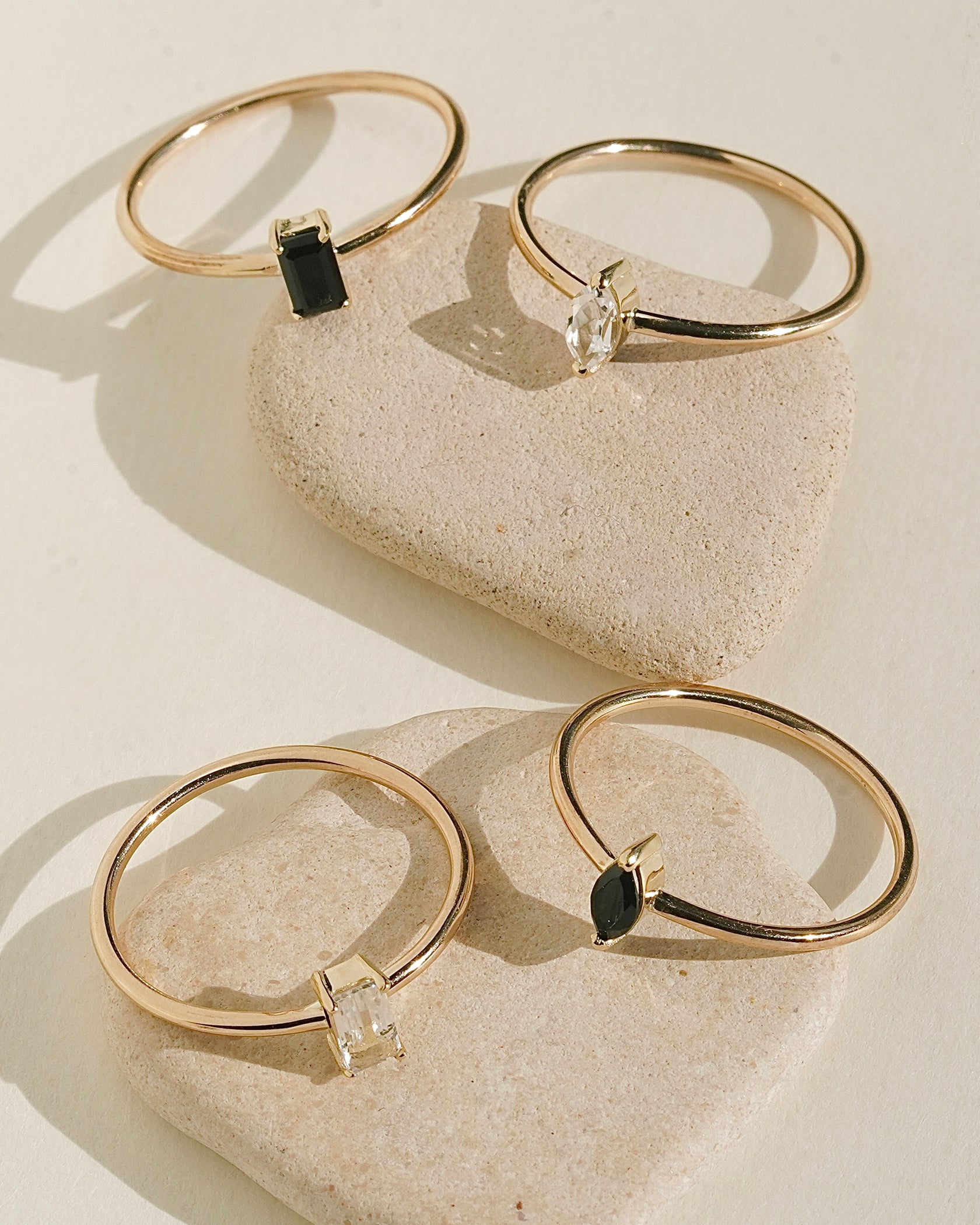 Lil Gemstone Ring – James Michelle