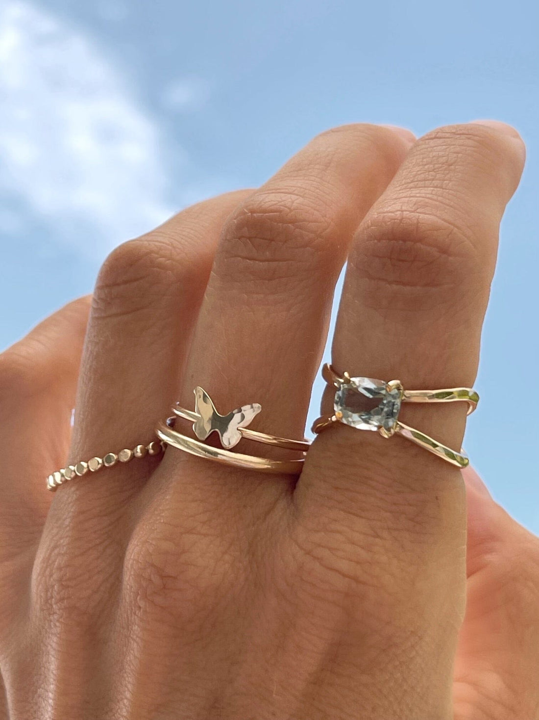 Ocean Tide Ring | James Michelle Jewelry