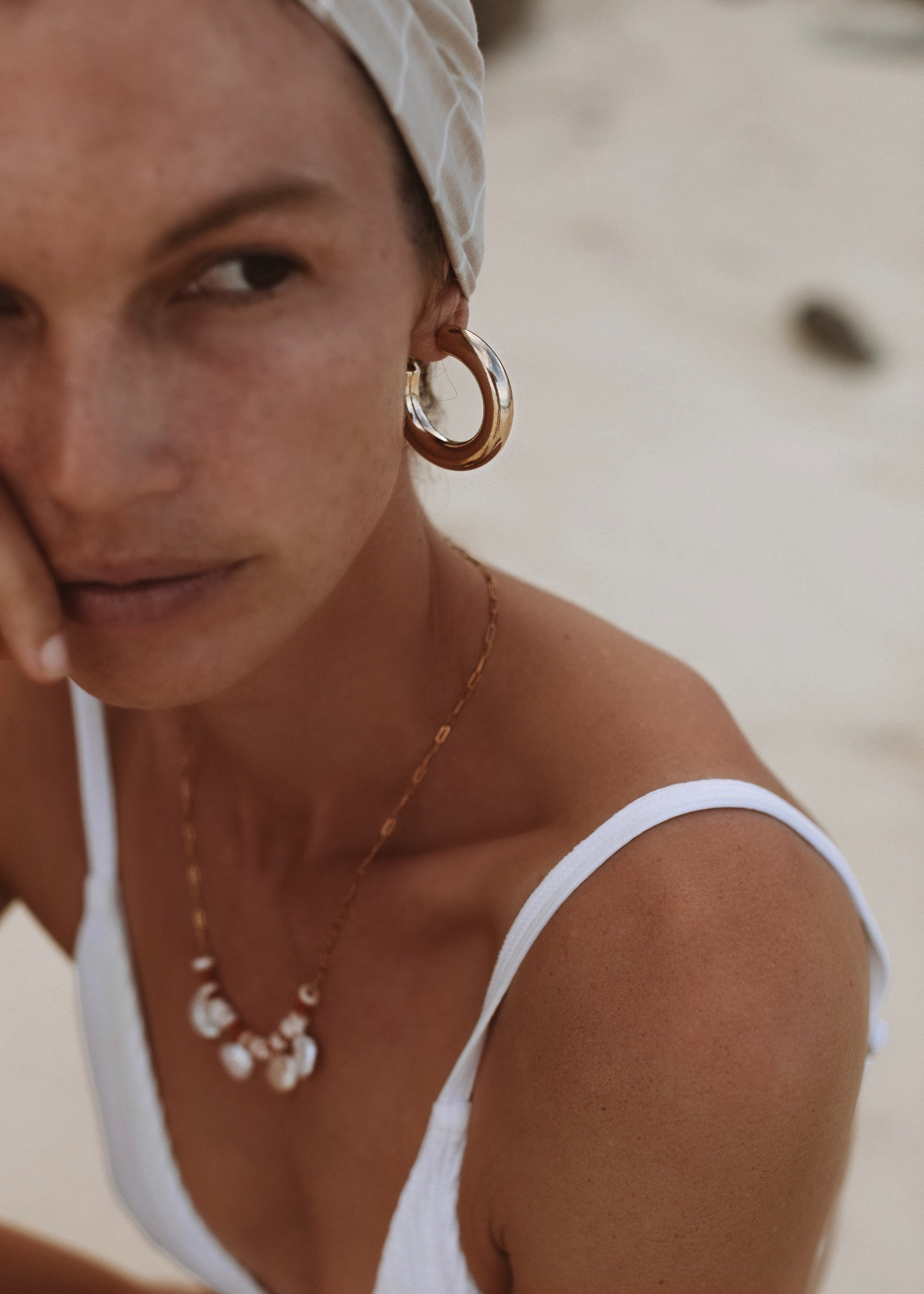 Jumbo Tube Hoops – James Michelle